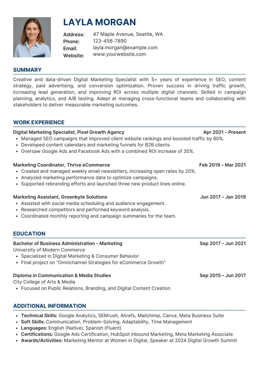 How to Write a Professional CV in English
