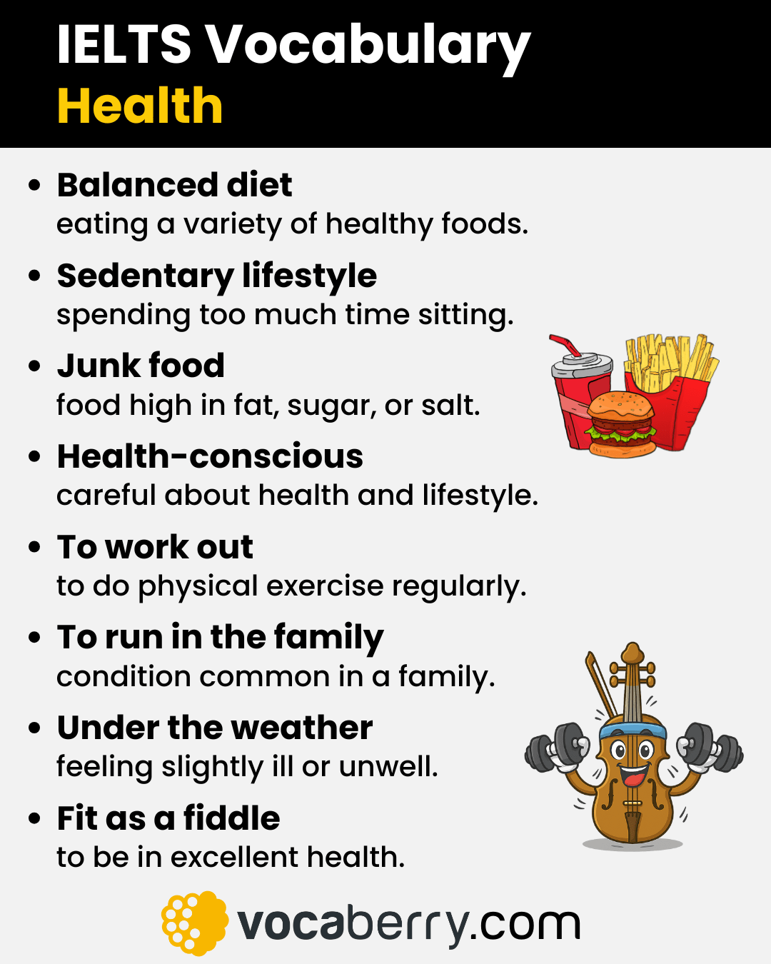 IELTS Vocabulary: Health